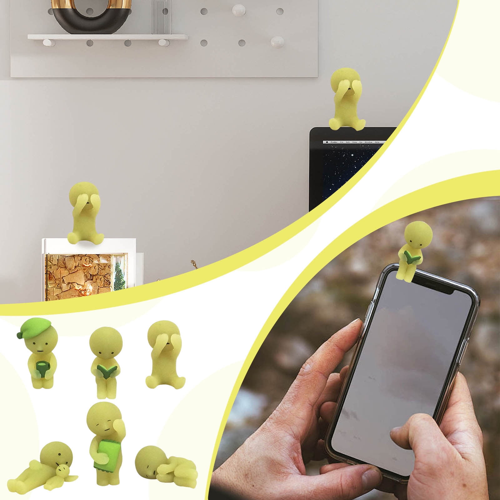 YGUO Smiski Figures,Smiski Blind Box,Series Piece Set for Viewing Most ...