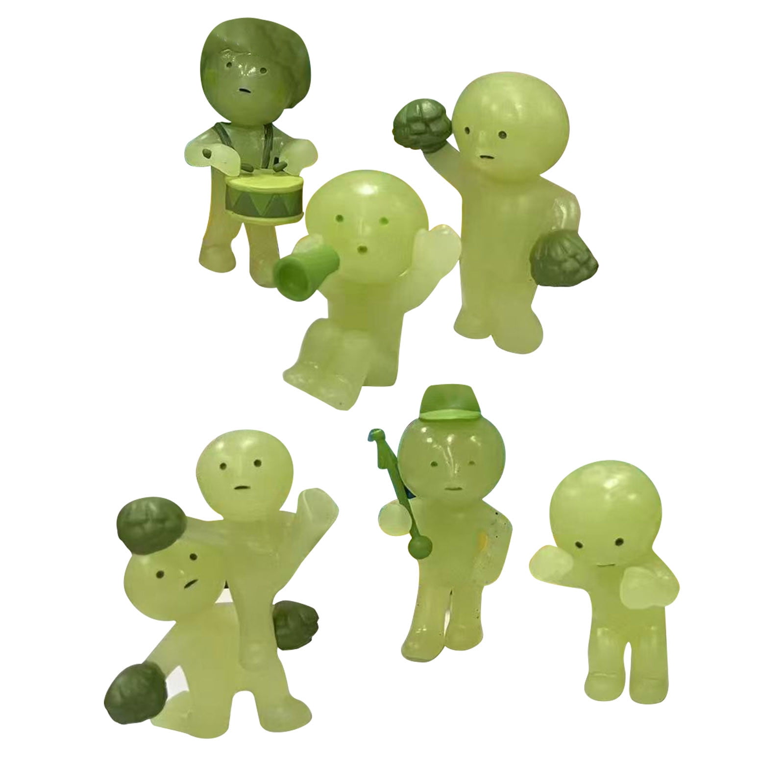 Smiski Hipper Glow in The Dark Figure, Cheer Series, Random Style, 1 ...