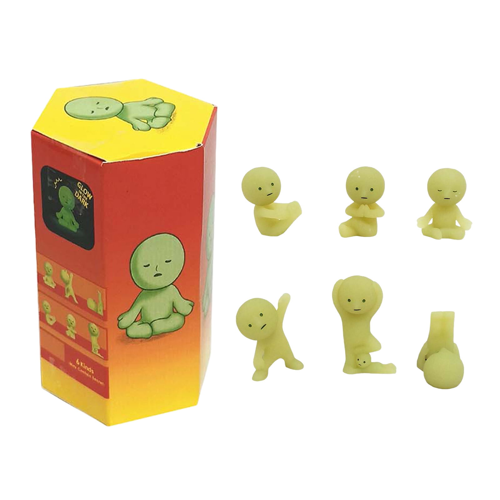 Smiski Yoga Series - 6 Poses with a Rare Secret Smiski [Blind Box ...