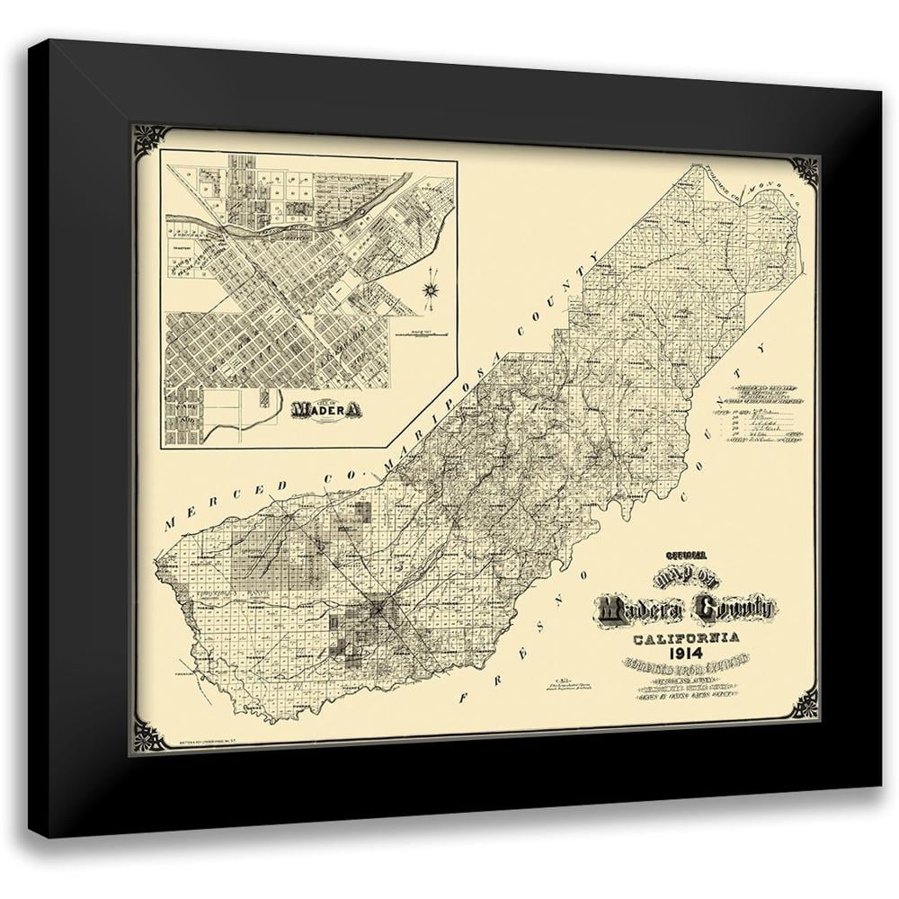 Smith 17x15 Black Modern Framed Museum Art Print Titled - Madera ...