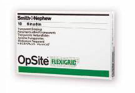 Smith And Nephew Opsite Flexigrid Transparent Adhesive Dressing 6" X 8 ...