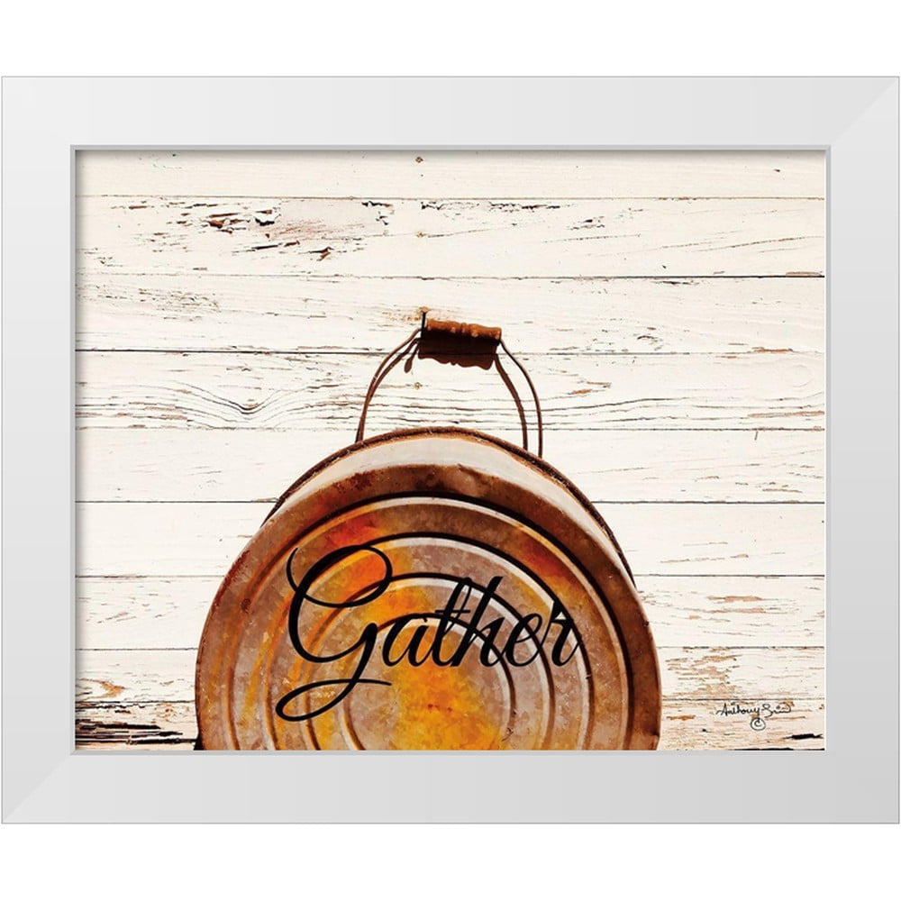 Smith, Anthony 14x12 White Modern Wood Framed Museum Art Print Titled ...
