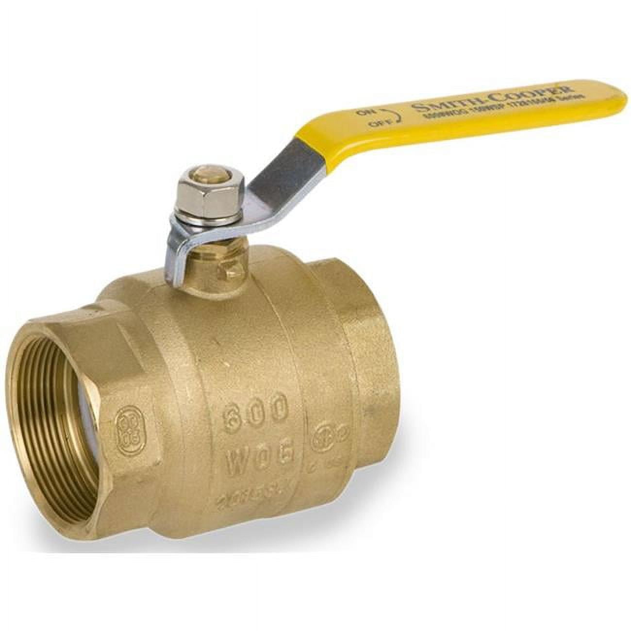 Smith-Cooper International 883212748 0.5 in. Forged Brass Threaded Ball ...