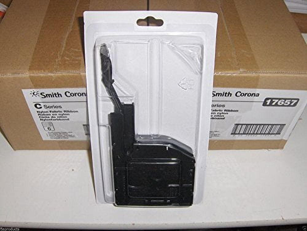Smith Corona C17657 Black Nylon Fabric Ribbon Typewriter Cartridge ...