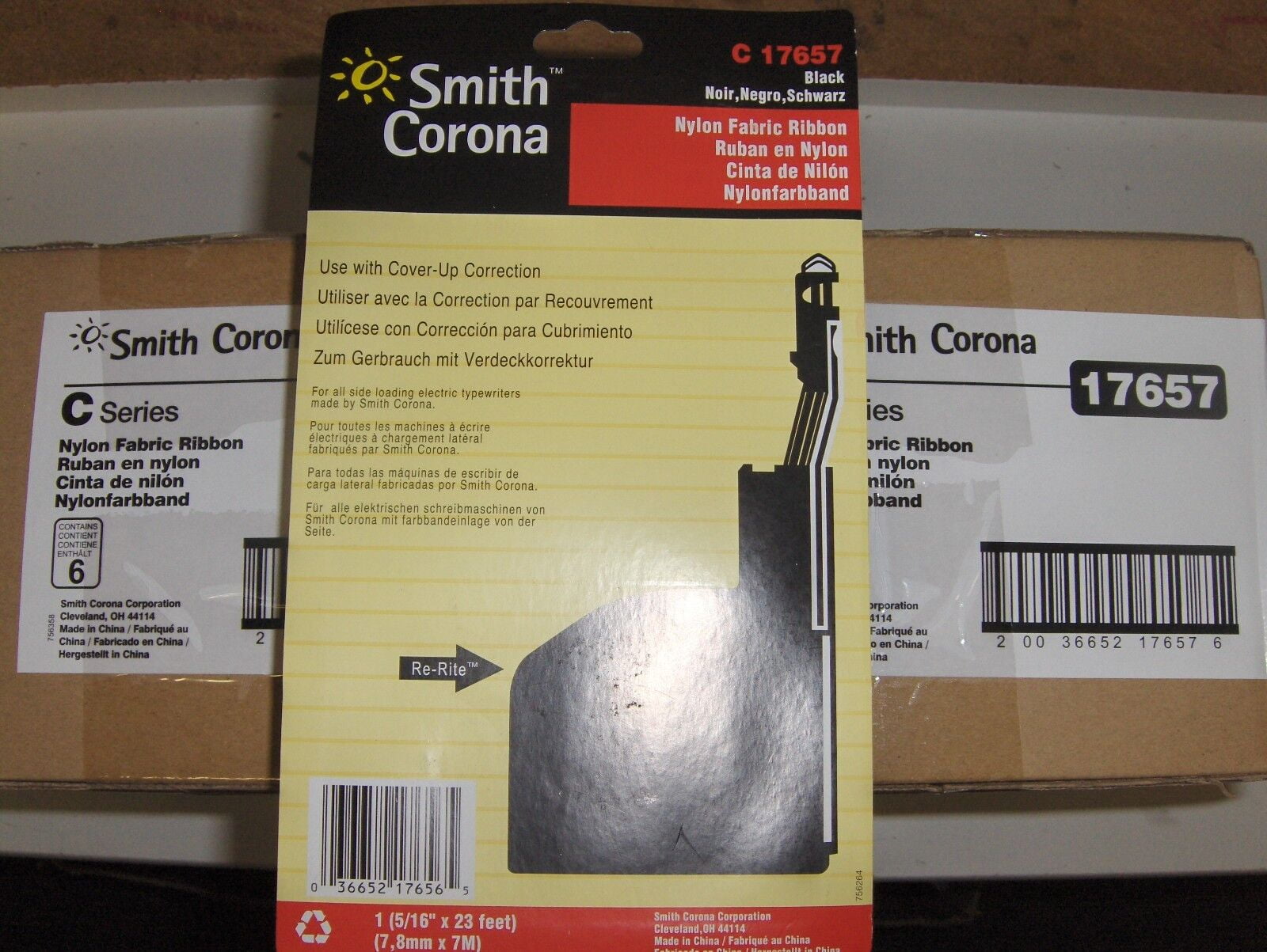 Smith Corona Coronomatic 2200, SC Coronomatic 2200 - Black Ribbon ...