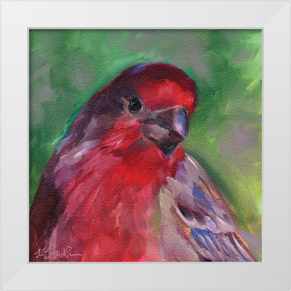 Smith, Kim 26x26 White Modern Wood Framed Museum Art Print Titled ...