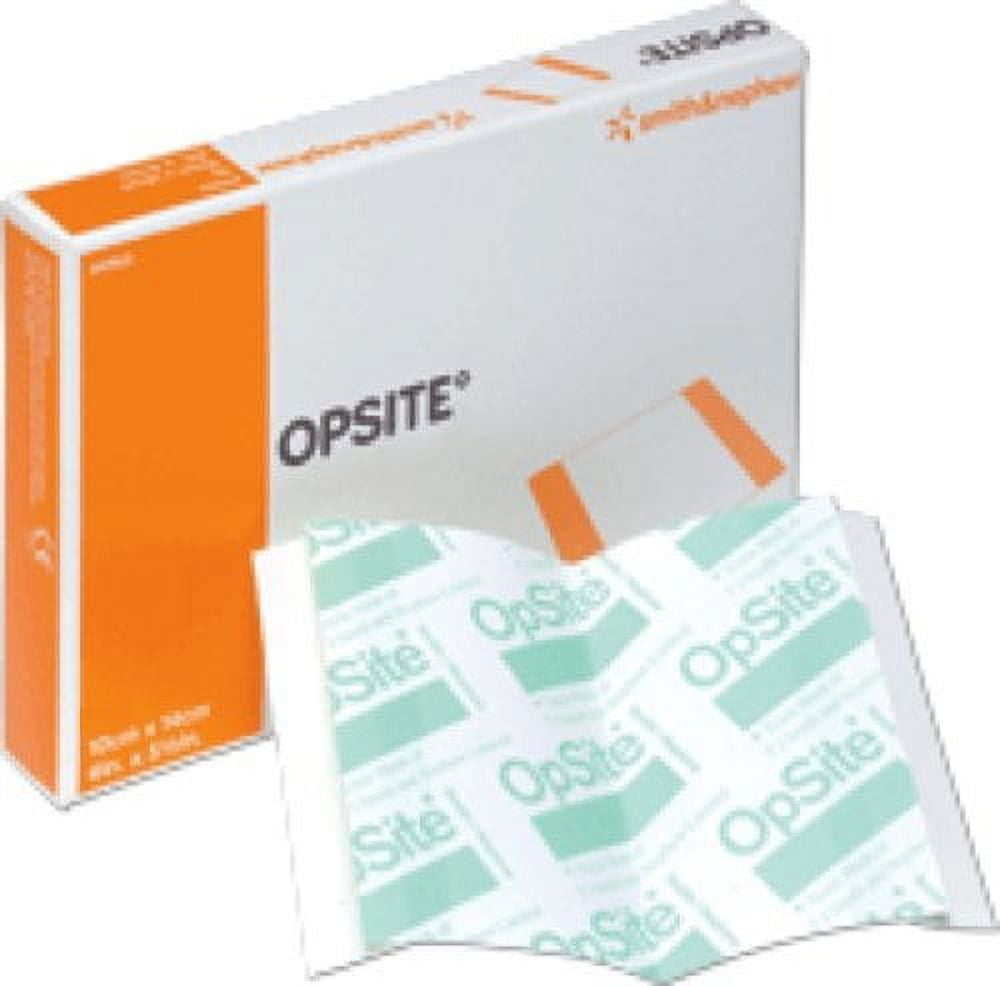 Smith & Nephew 4963 Opsite Transparent Adhesive Waterproof Film, 5½ in ...