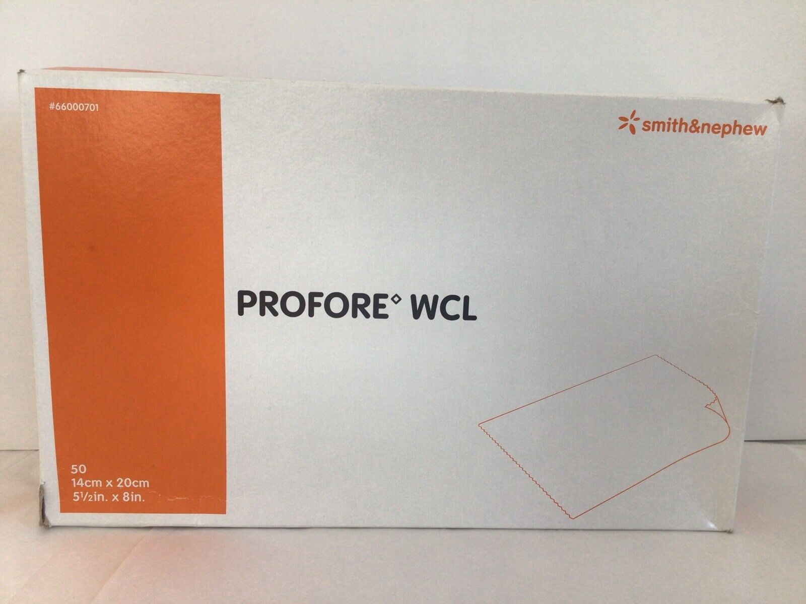 Smith & Nephew 66000701 Profore WCL Dressing 5 1/2 in. x 8 in. (Box of ...