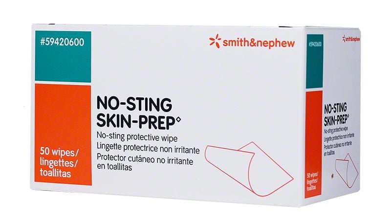 Smith & Nephew, No-Sting Skin-Prep Wipes, RRK150, 50 Count - Walmart.com