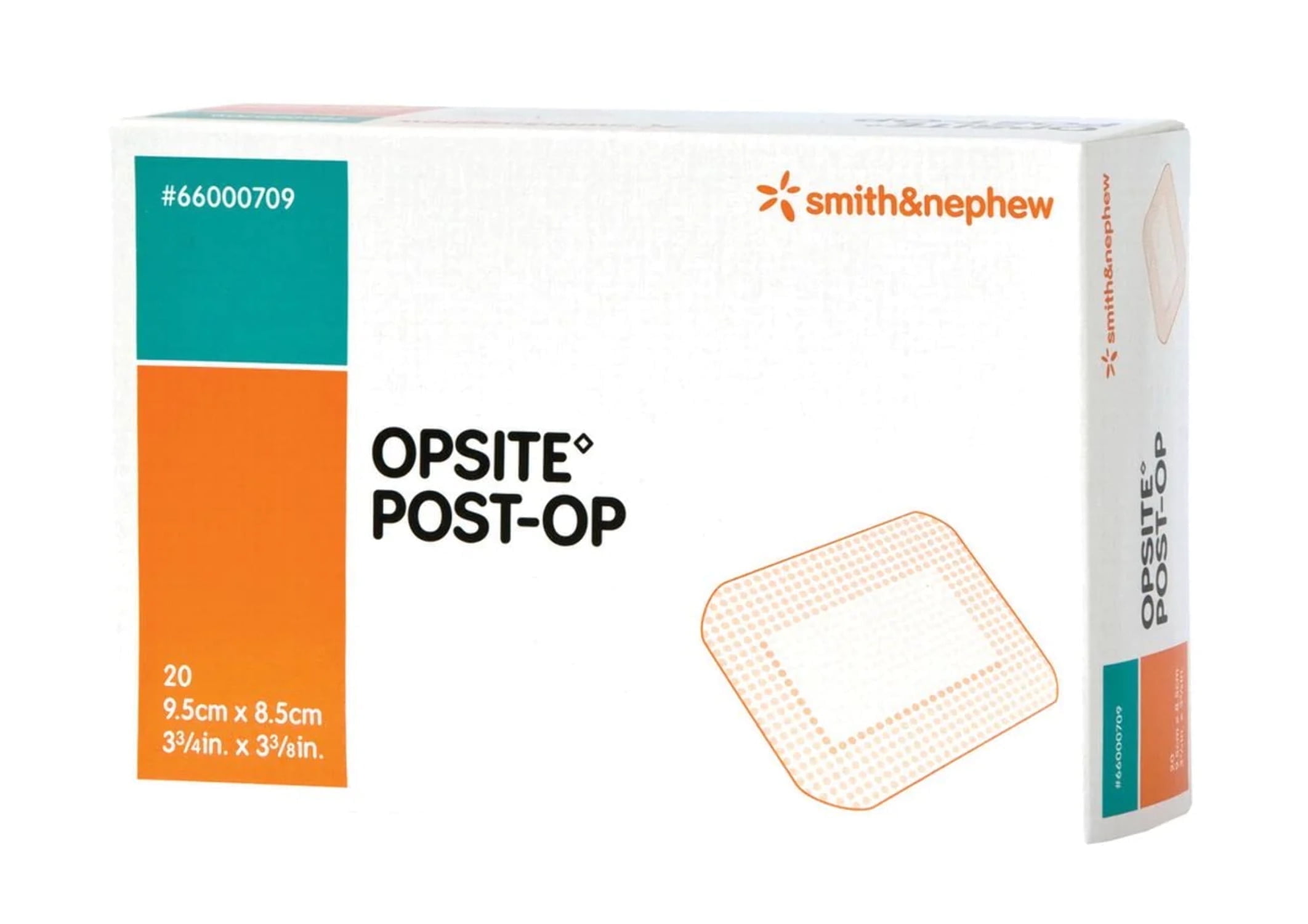 Smith & Nephew Opsite Post-op Transparent Waterproof Dressing, 3-3/4" X ...