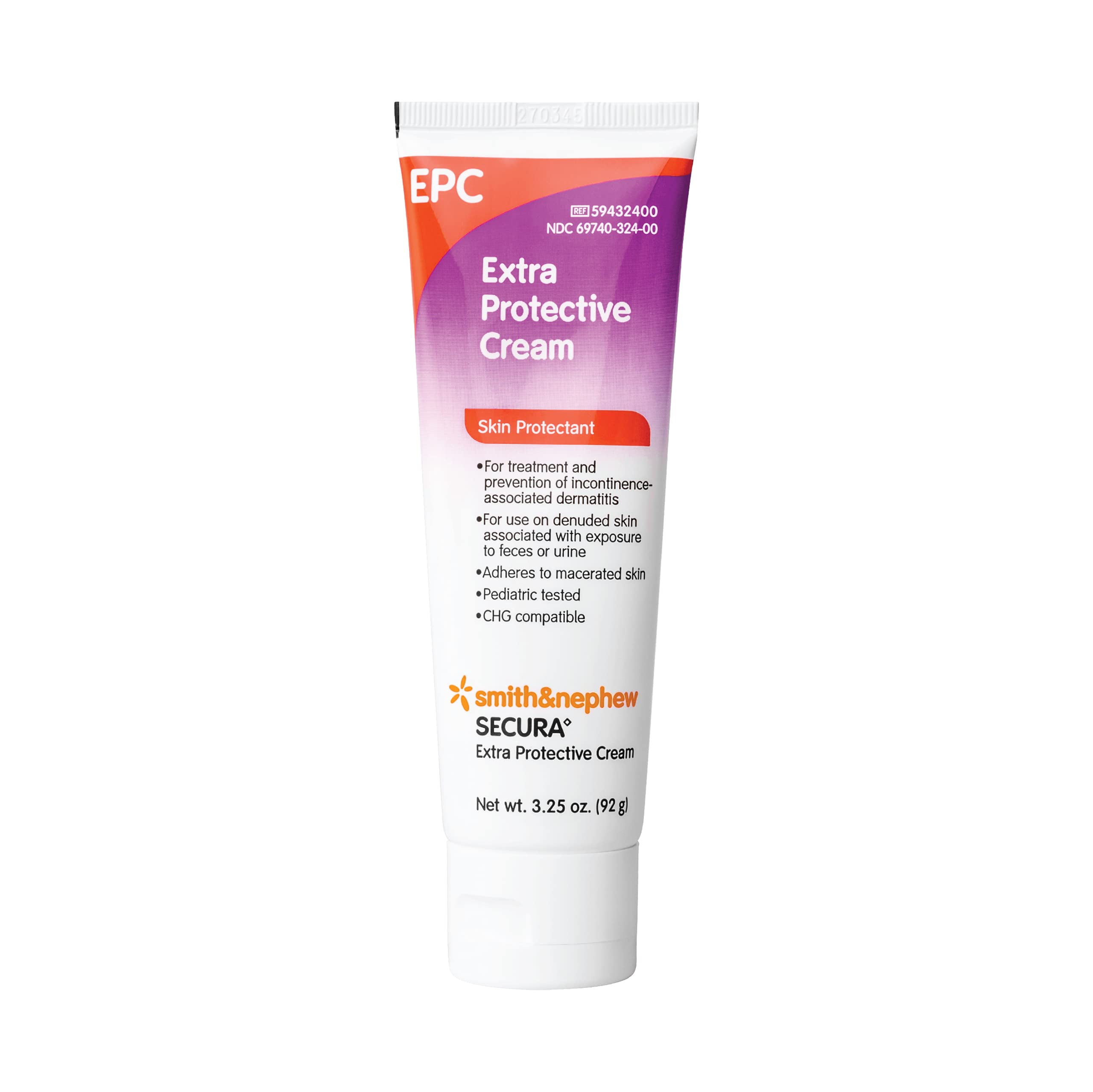 Smith+Nephew SECURA Extra Protective MMF7 Cream (EPC) Tube, Diaper Rash ...