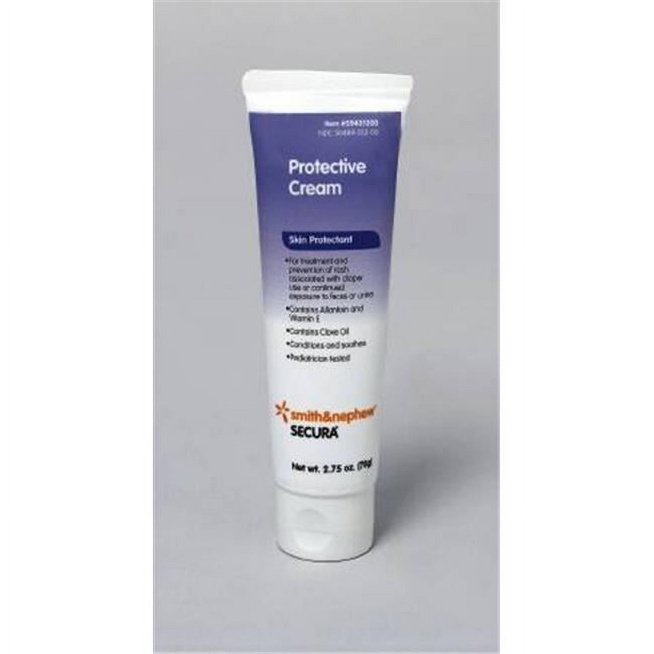 Smith & Nephew Secura Skin Protectant Cream W/ Vitamin E & Aloe, 2.75 ...