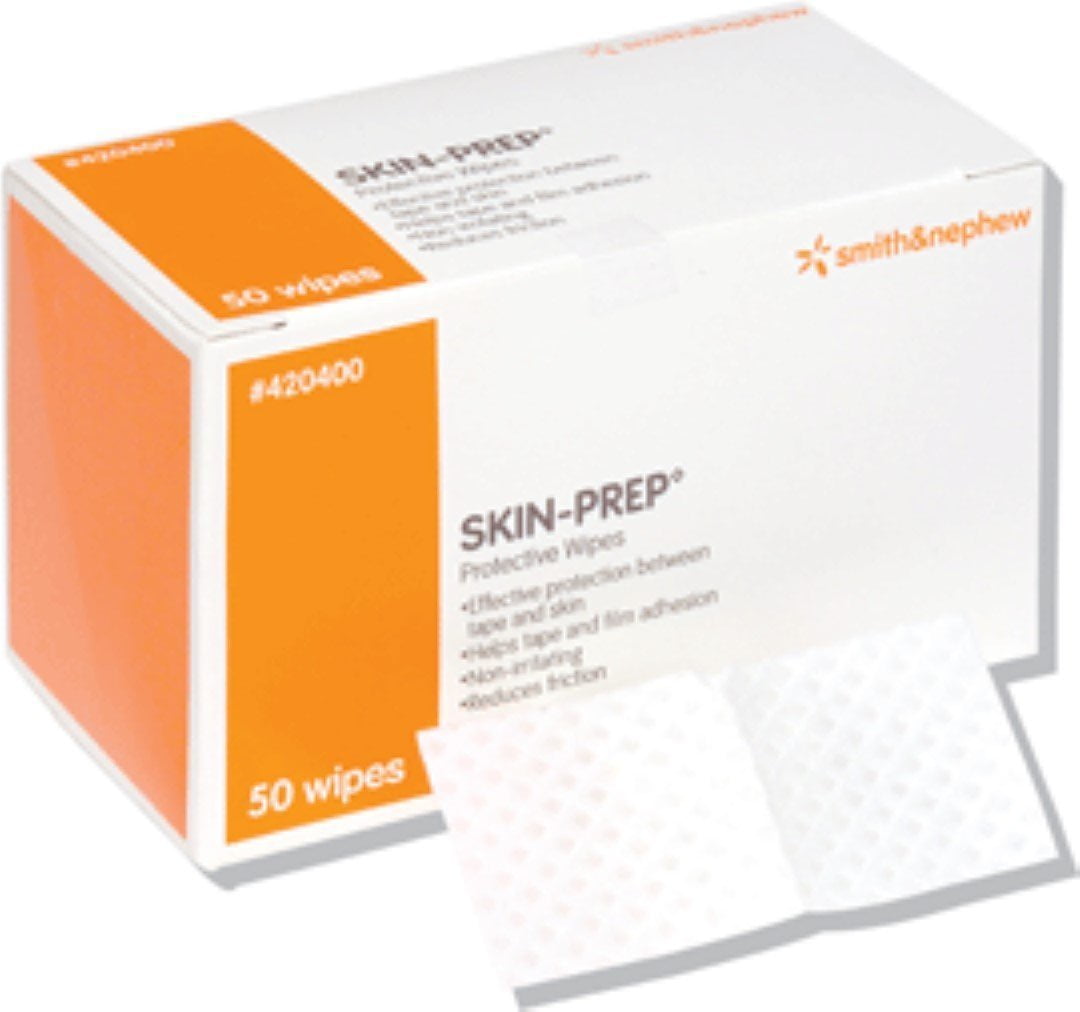 Smith & Nephew Skin-Prep Protective Adhesive Dressing Wipes, 50 ct, 6 ...