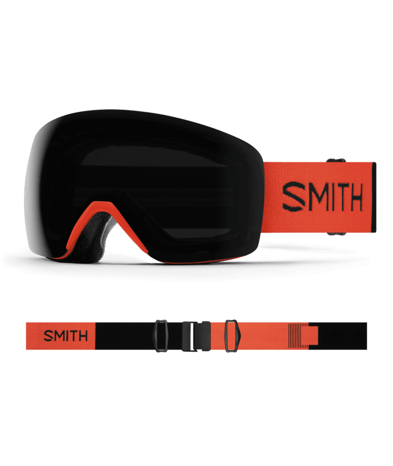 Smith Optics Skyline Goggles - Poppy; ChromaPop Sun Black - Walmart.com