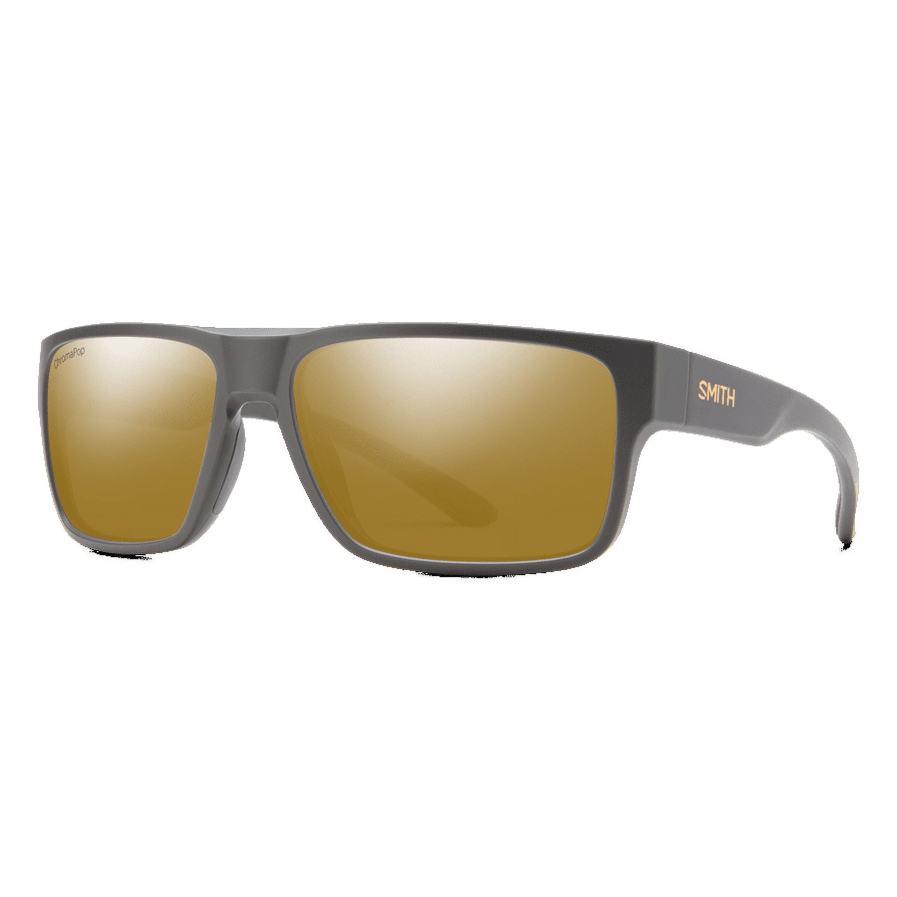 Smith Optics Soundtrack Polarized ChromaPop Men's Matte Gravy Flat Top ...