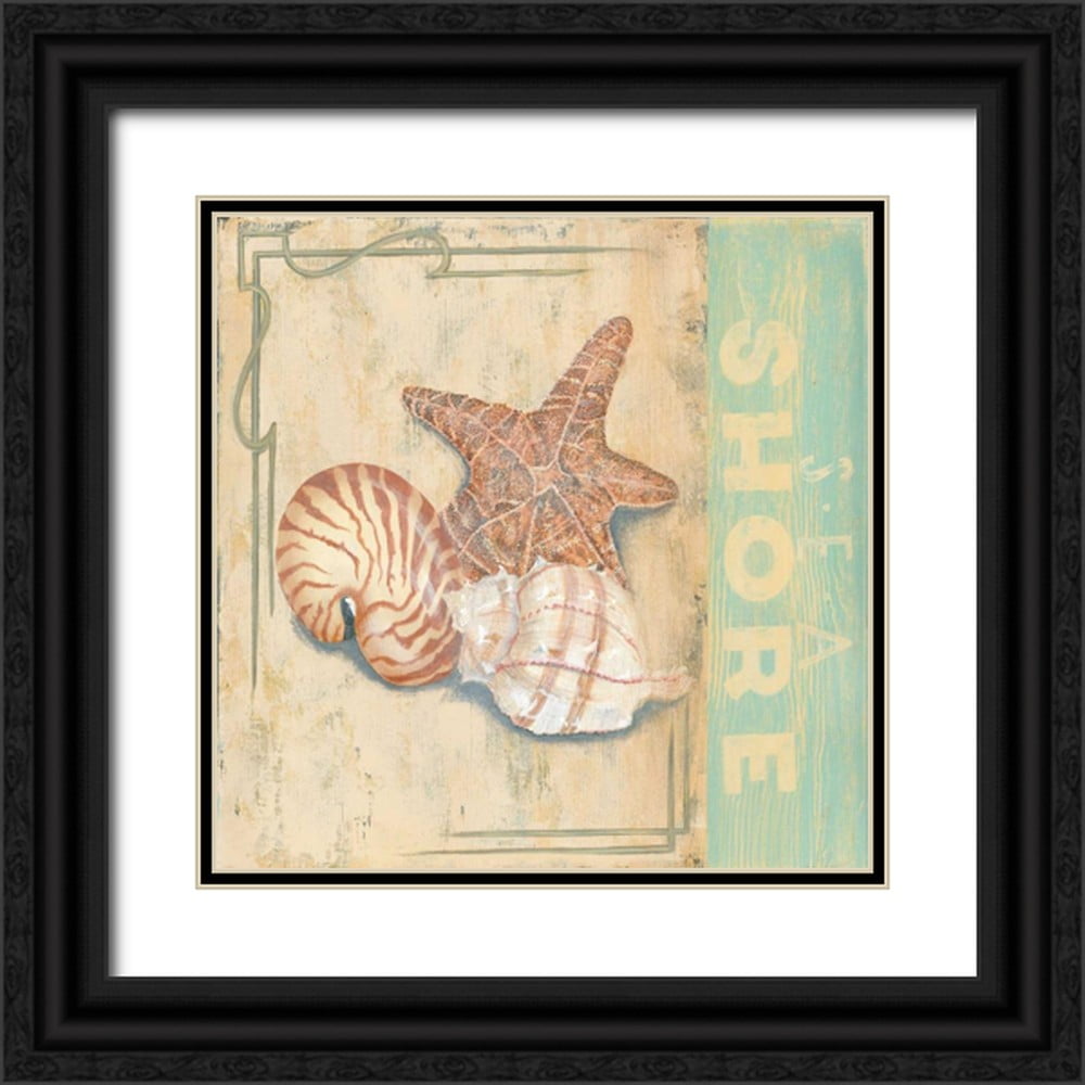 Smith, Pamela 20x20 Black Ornate Wood Framed with Double Matting Museum Art Print Titled - Sea ...