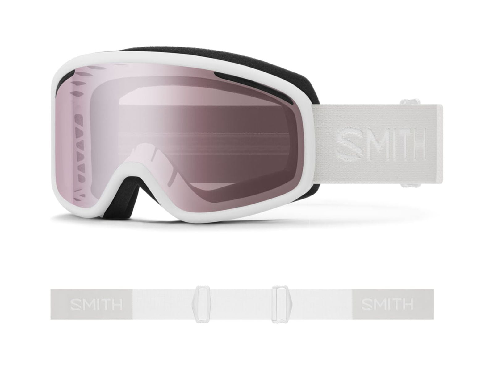 Smith Vogue Goggles, Ignitor Mirror Lens, White, - Walmart.com