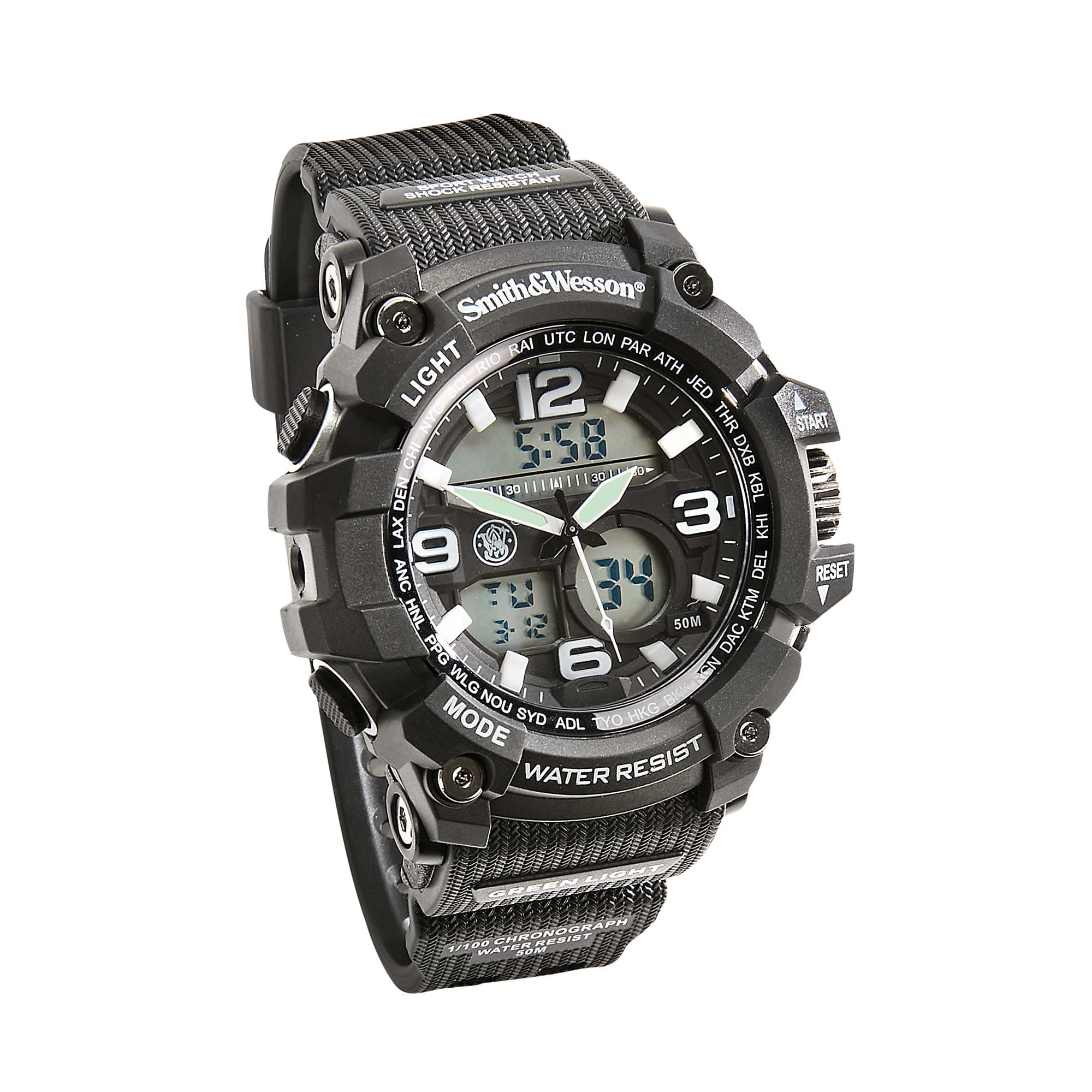 Smith & Wesson Analog/Digital Watch, Size: One Size Fits Most - Walmart.com