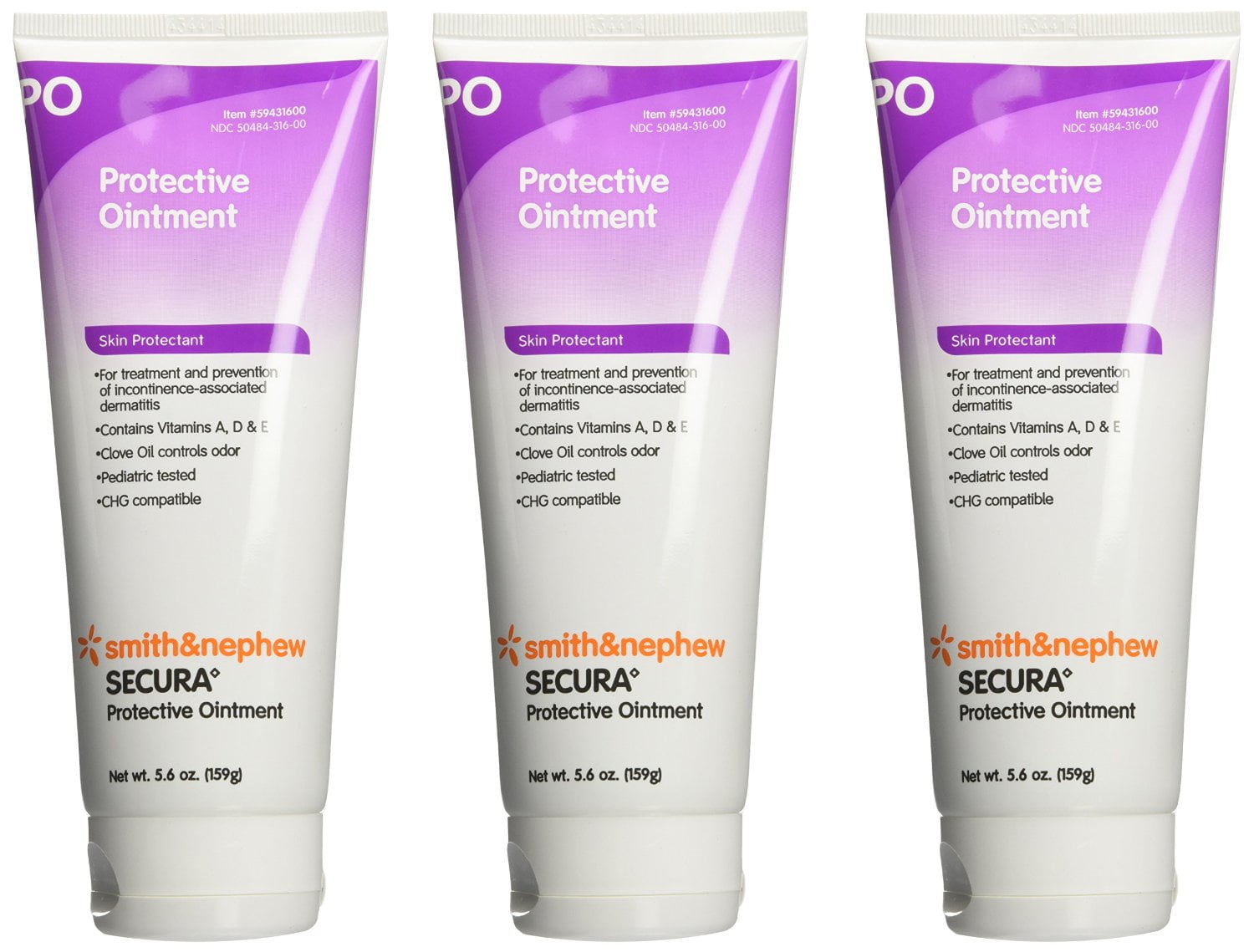 Smith and Nephew 59431600 Secura Protective Ointment Skin Protectant 5. ...