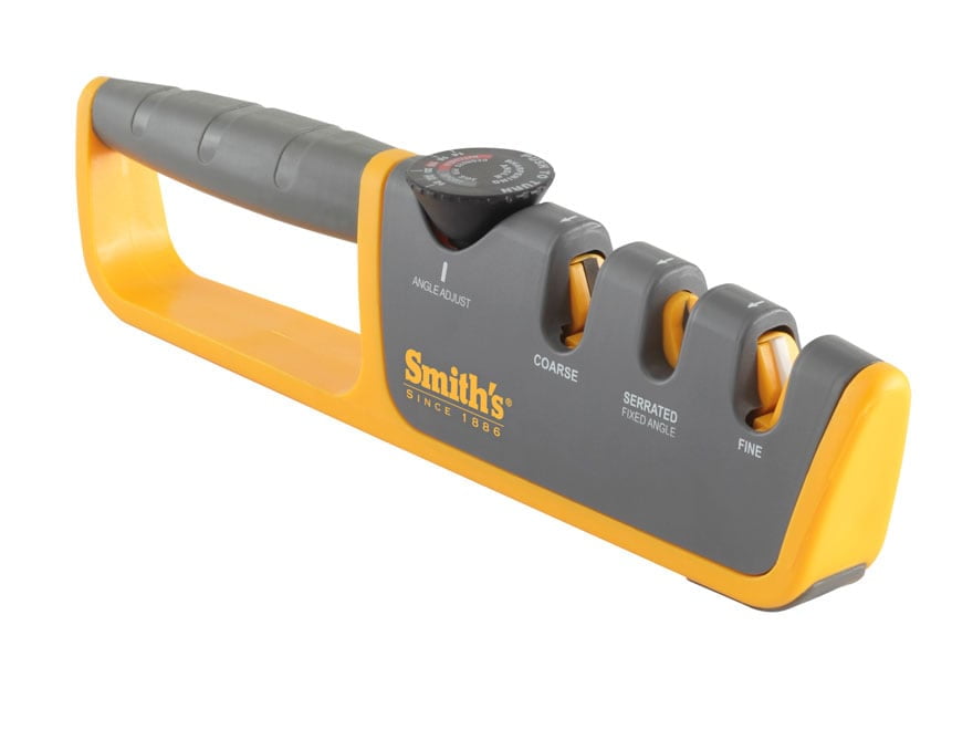 Smith's, Adjustable Angle Knife Sharpener, 50264, Coarse & Fine Stages ...