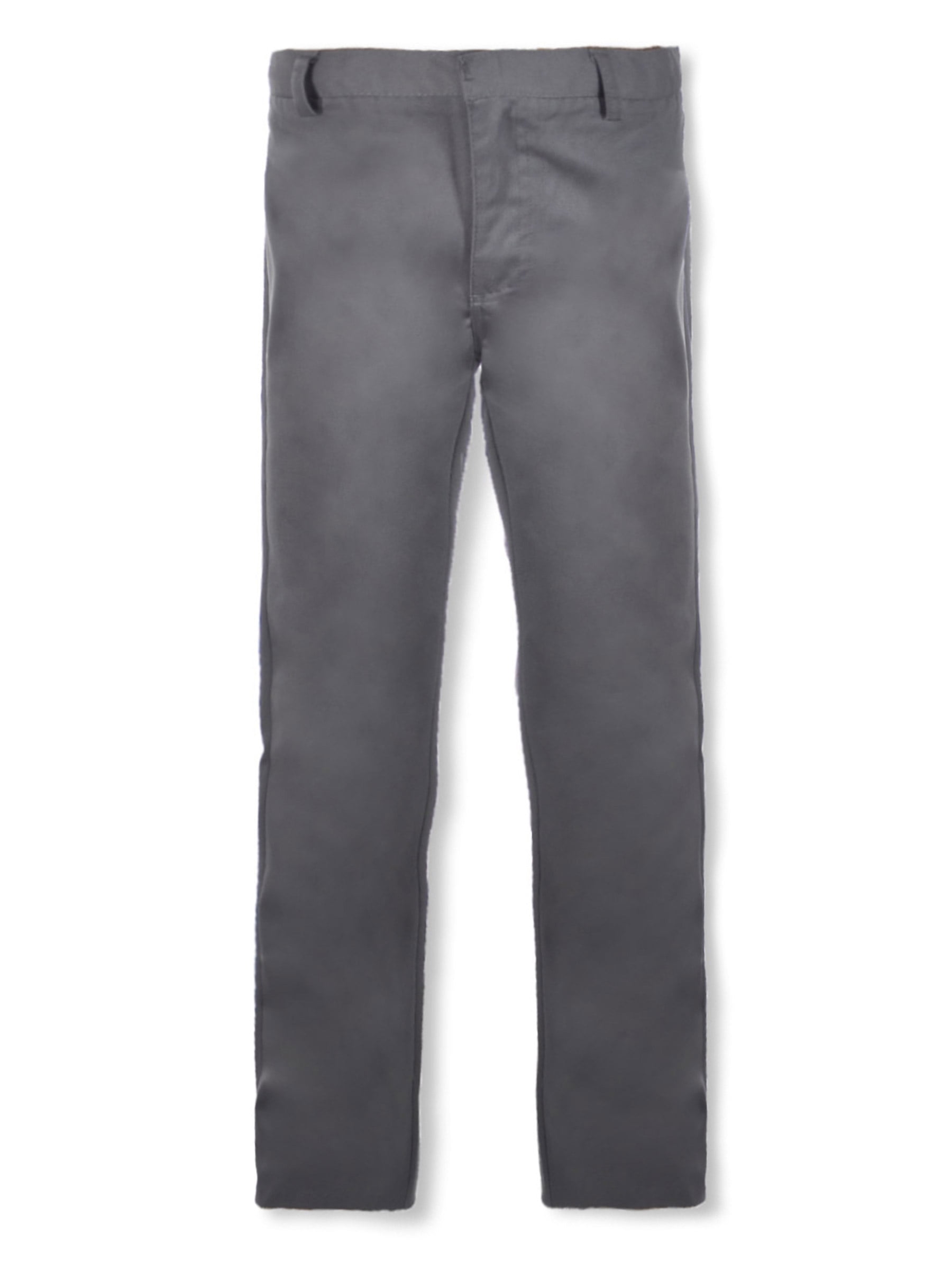 Smith's American Boys' Flat Front Twill Uniform / Dress Pants - Walmart.com