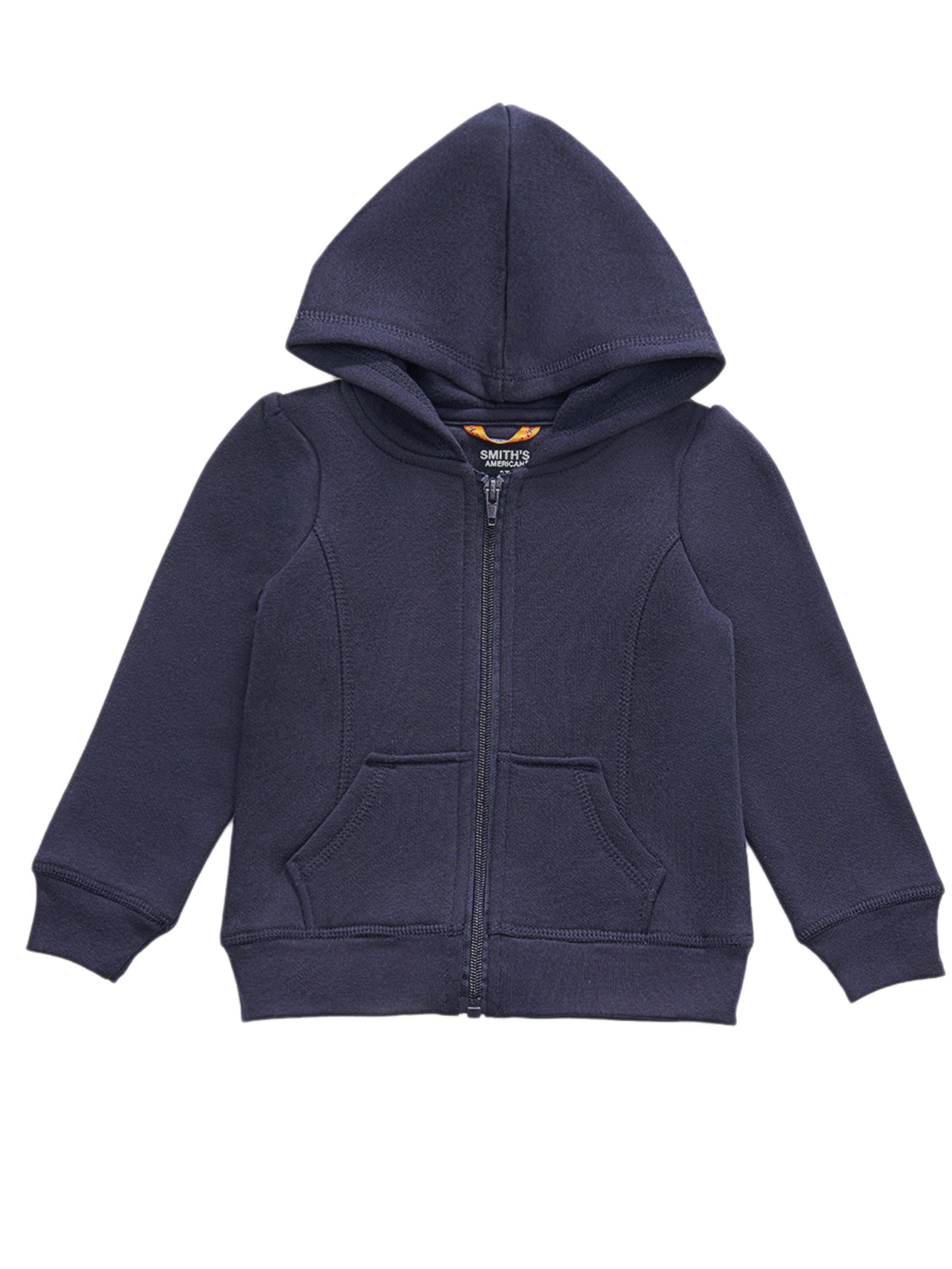 Smith's American Girls' Fleece Zip Hoodie Color: navy Size: 14 - 16 ...