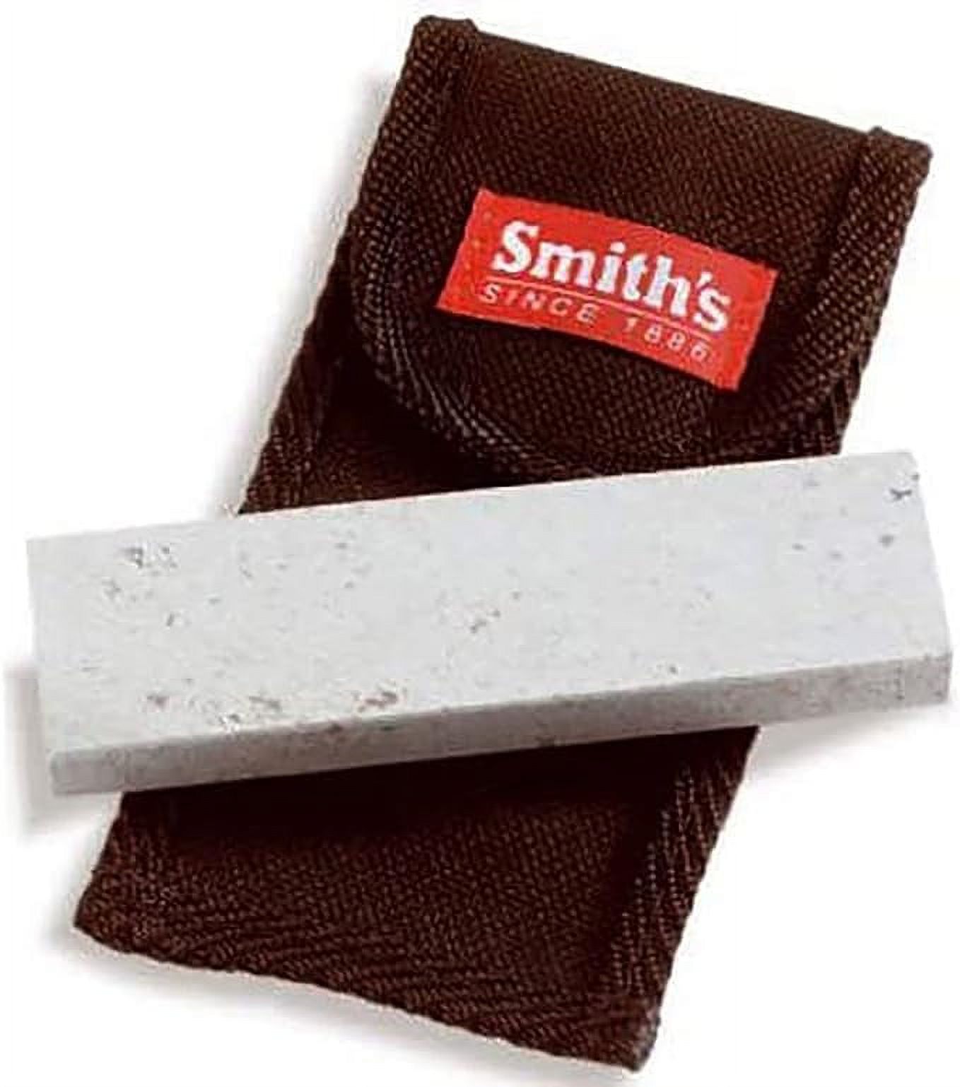 Smith’s MP4L Arkansas Stone – 4 Inch – Medium 600 Grit – Fabric Pouch ...