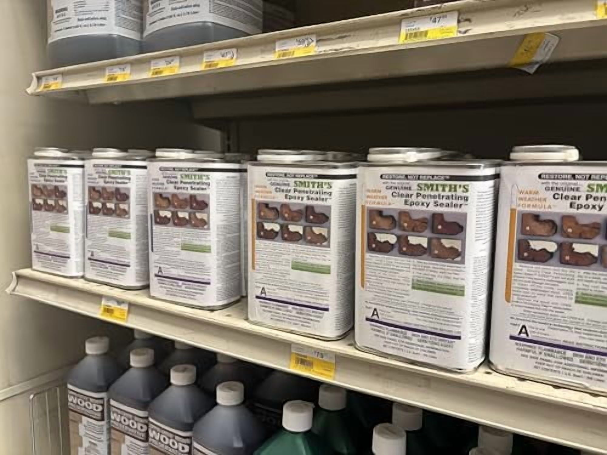 Smith's Original Clear Penetrating Epoxy Sealer™ [CPES] 2 Quart - Warm ...