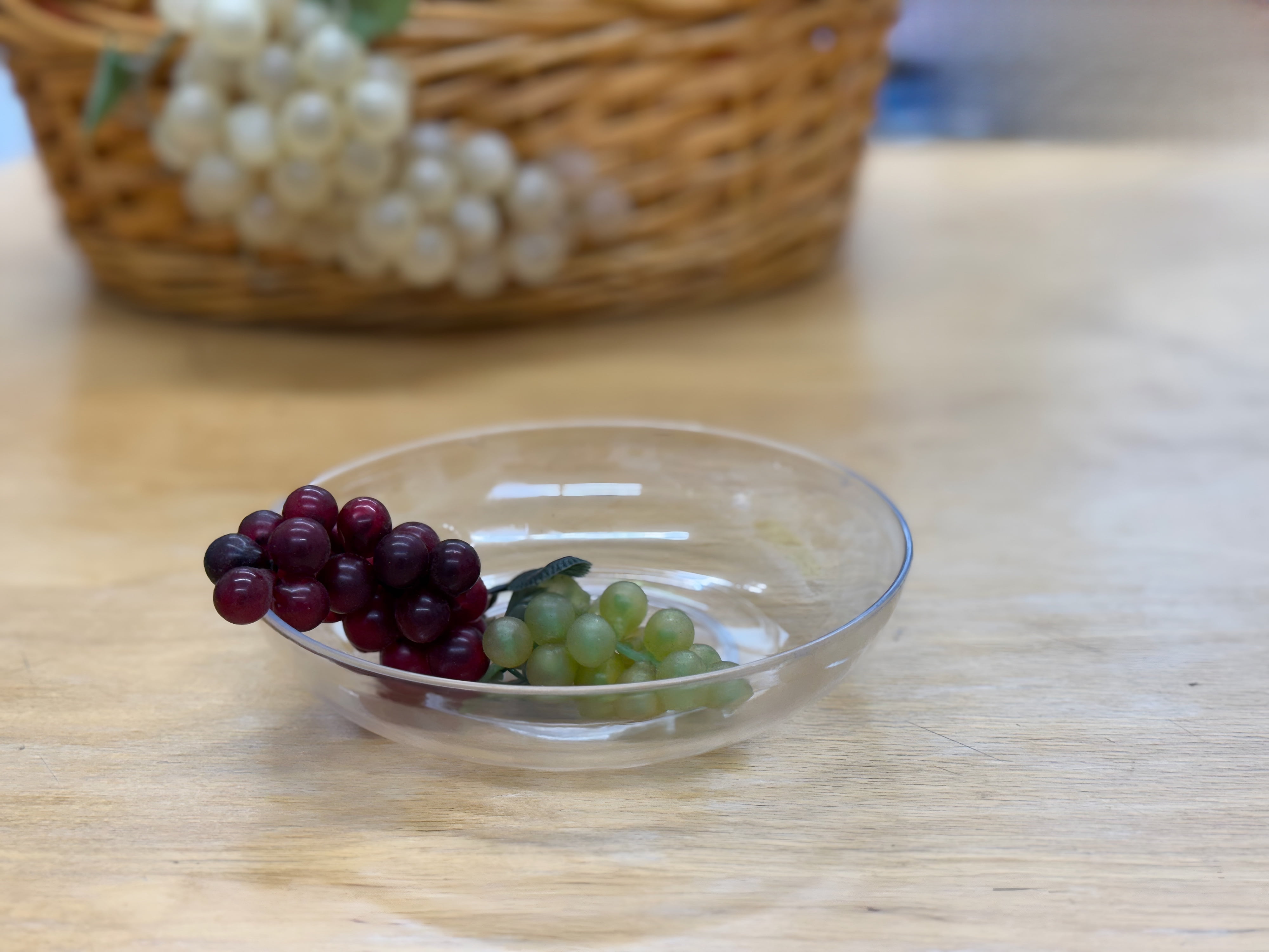 Smither Oasis 6 Inch Lomey Clear Designer Dish, Pack 24 - Walmart.com