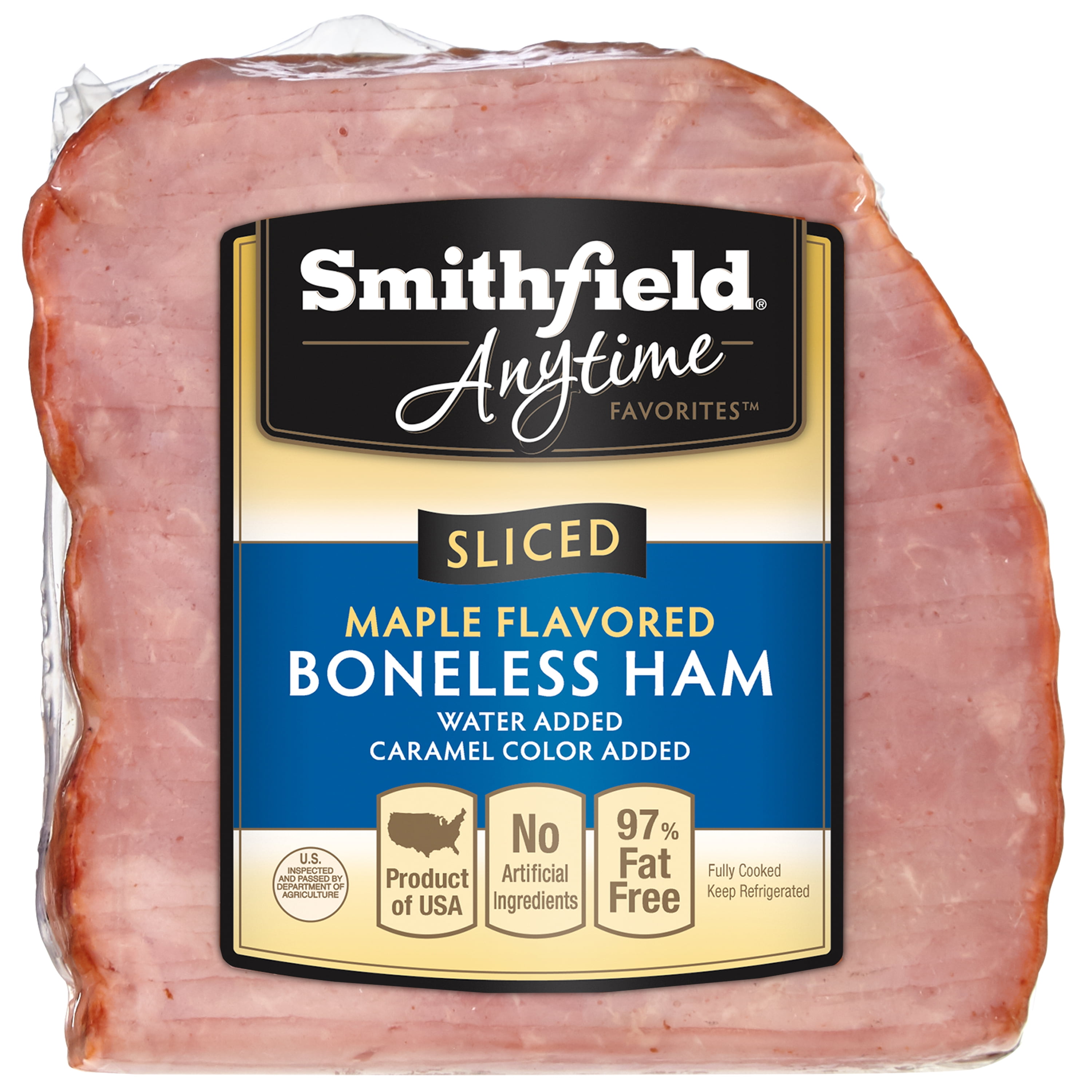 Smithfield Anytime Favorites Maple Quarter Boneless Ham, 1.5-3 lbs ...