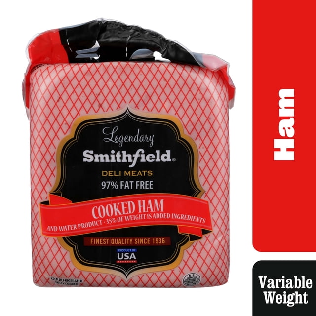 Smithfield Legendary Cooked Ham, Deli Sliced - Walmart.com
