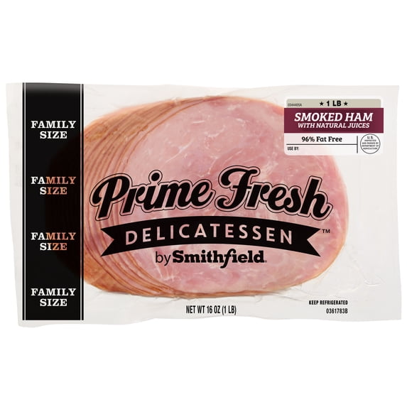 Smithfield Prime Fresh Smoked Ham Lunch Meat, 16 oz - Walmart.com