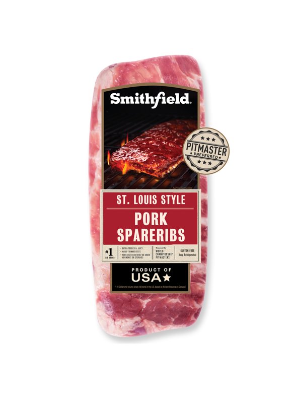 Smithfield Pork Ribs in Pork - Walmart.com