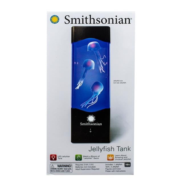 Smithsonian Blue LED Jellyfish Tank - One Size - Walmart.com