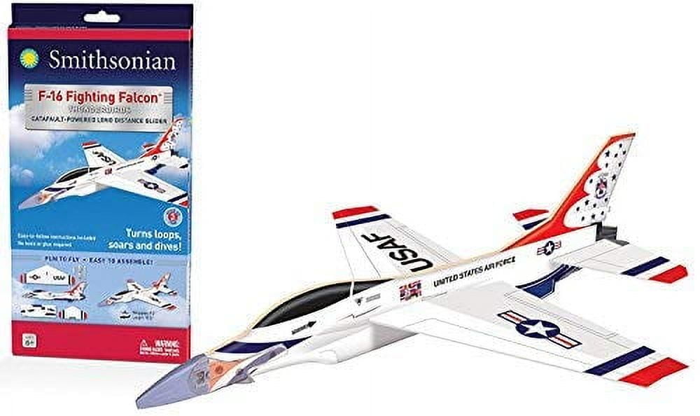 Smithsonian F-16 Thunderbirds Glider - Walmart.com