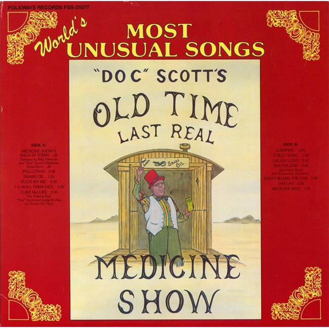 Smithsonian Folkways Doc Tommy Scotts Last Real Medicine Show- Worlds ...