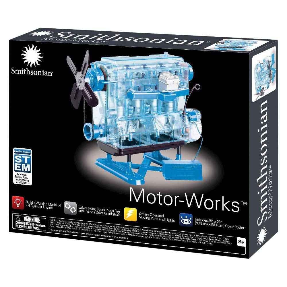 Smithsonian® Motor-Works Advanced Science Kit~ - Walmart.com