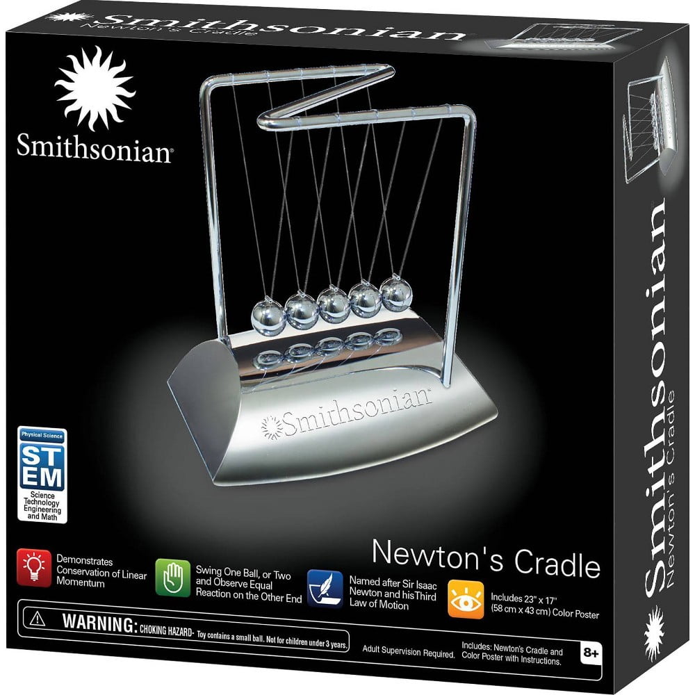 Smithsonian Newton's Cradle Science Kit - Walmart.com