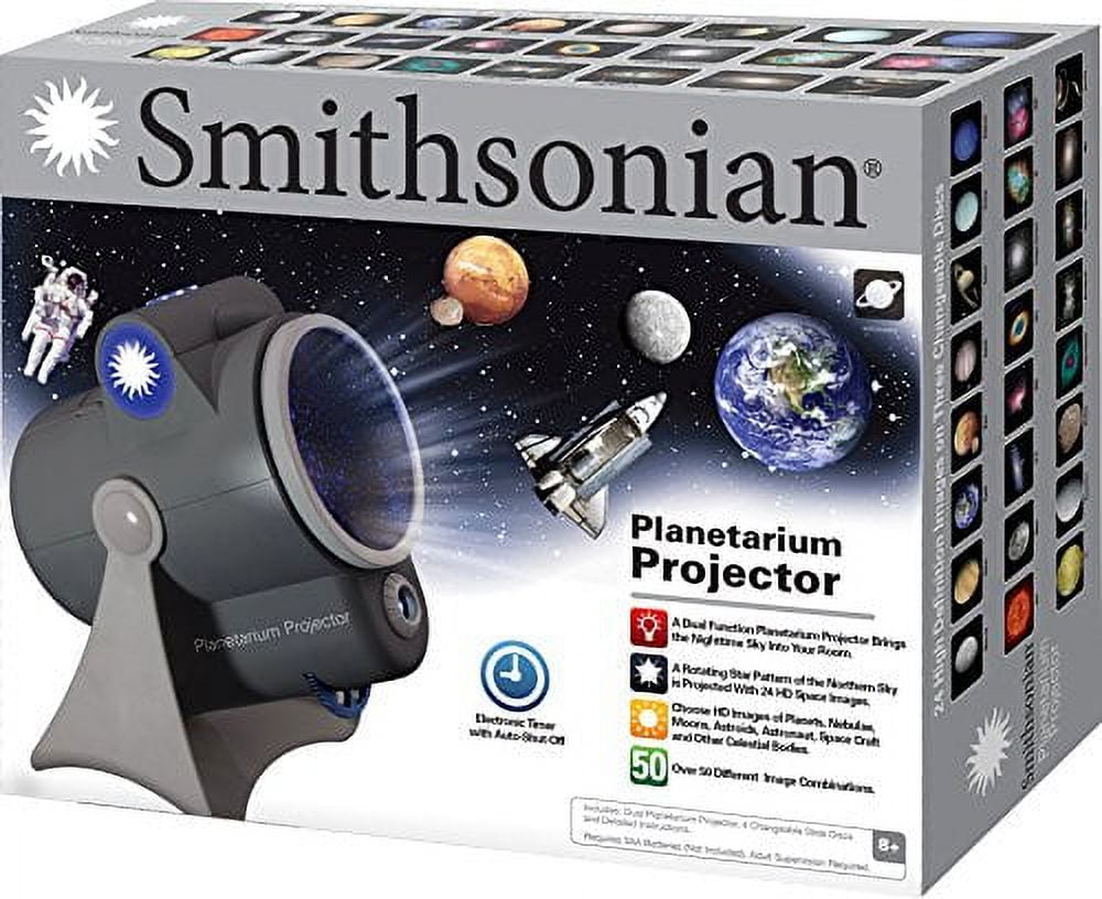 Smithsonian Optics Room Planetarium and Dual Projector Science Kit ...