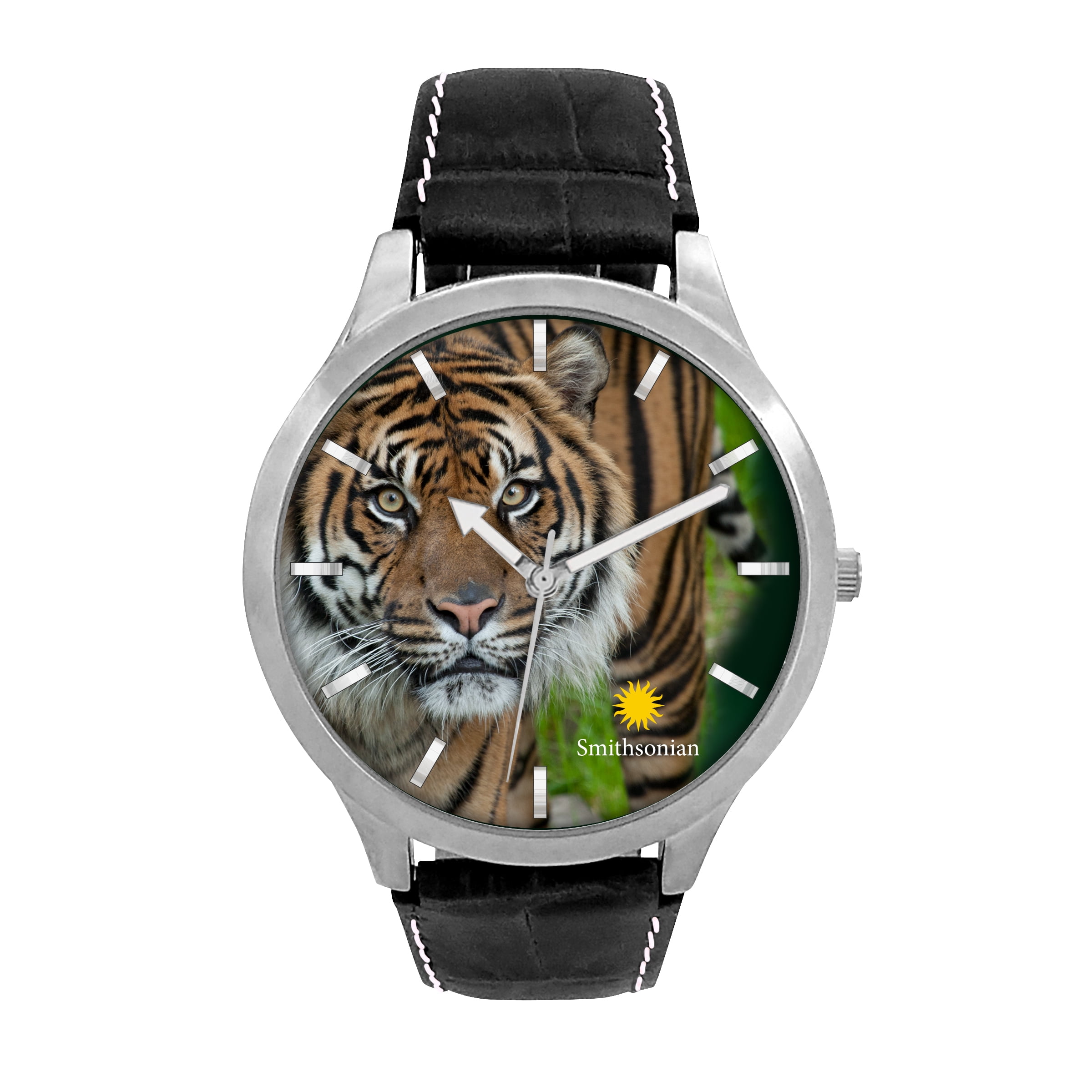 Smithsonian Tiger Watch - Pioneer Black Series - Walmart.com