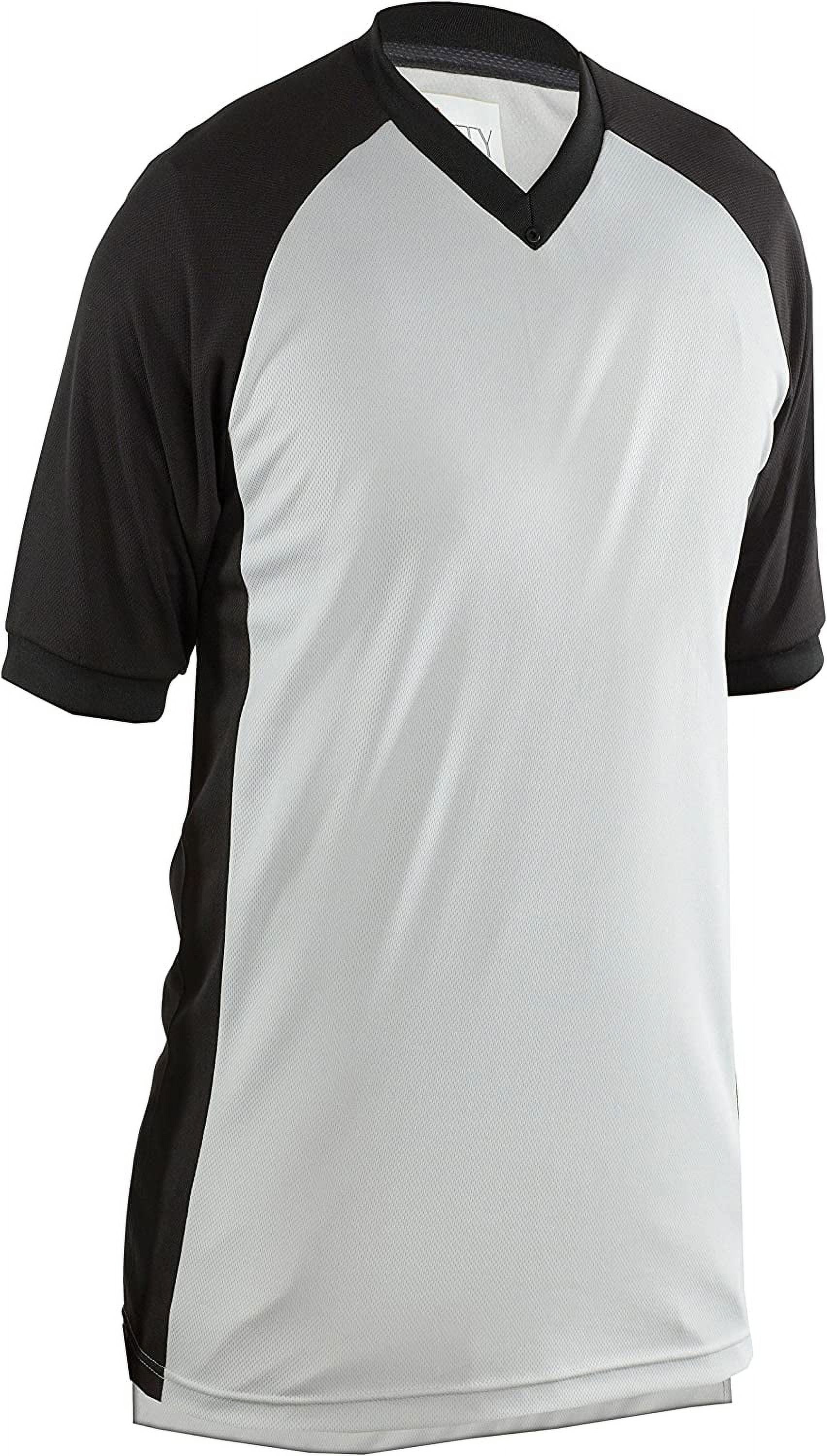 Smitty BKS207 Men's Grey with Black Raglan Sleeve and Black Side Panel ...