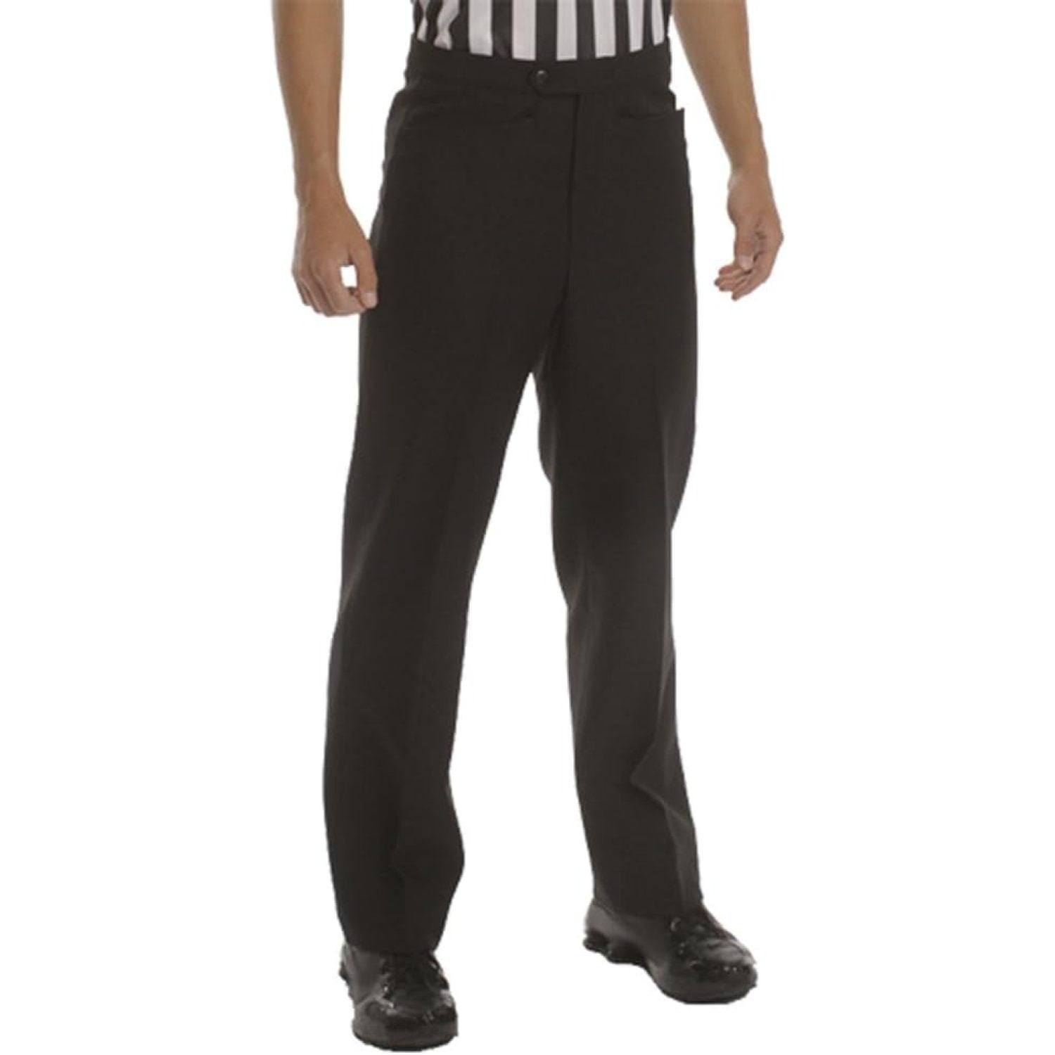 Smitty Men's Flat Front Referee Pants (Black, 33-Inch) - Walmart.com
