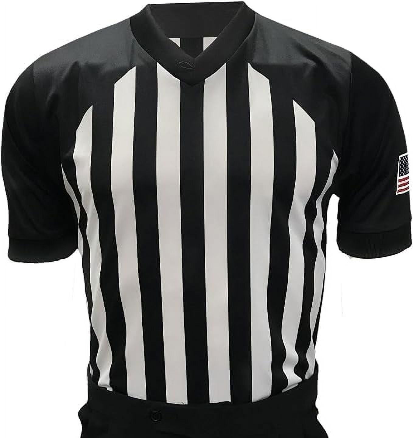 Smitty Men's NCAA Basketball Body Flex Referee Shirt - Made in The USA ...