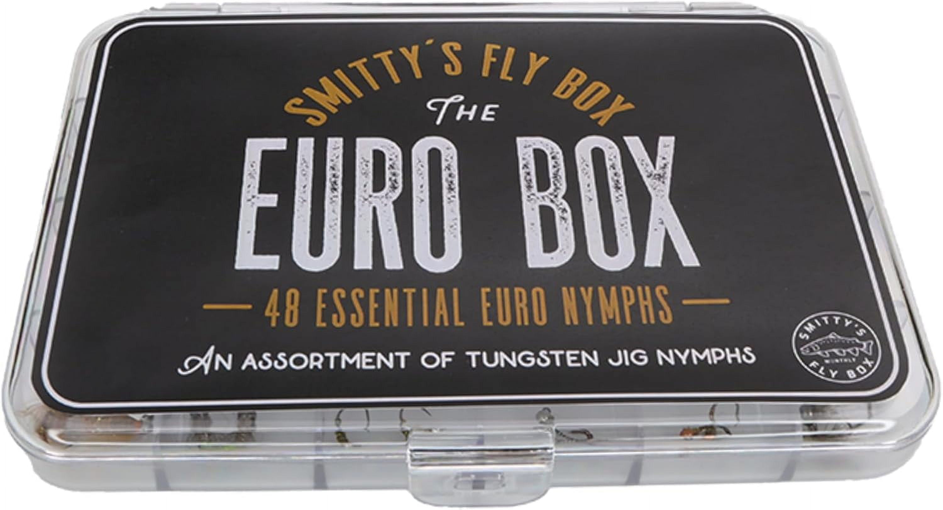 Smitty's Fly Box | Euro Box | 48 Essential Trout Euro Nymphs ...