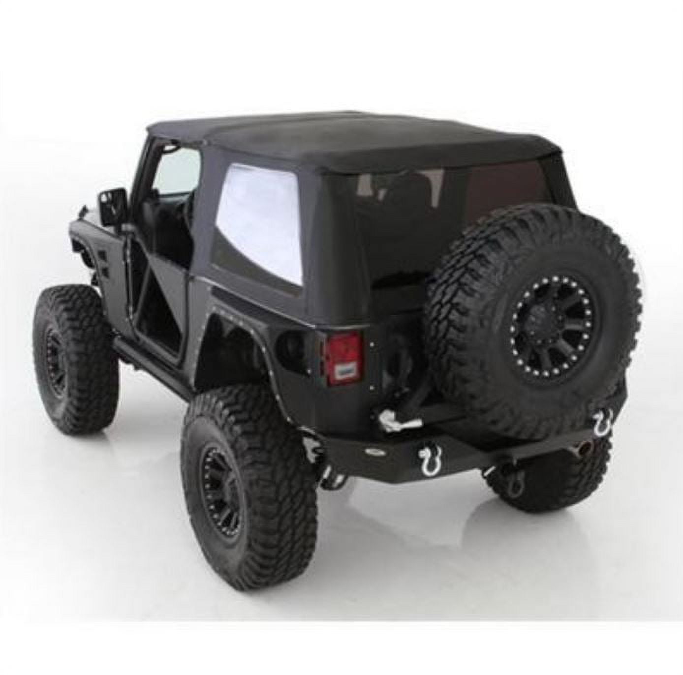 Smittybilt 2007-2018 Fits Jeep Wrangler JK 2 Door Bowless Combo Top Kit ...