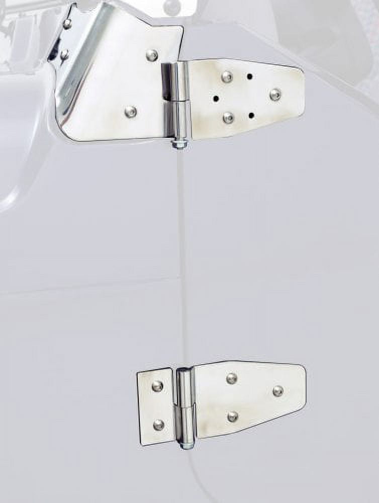 Smittybilt 7441 Stainless Steel Door Hinge Fits select: 1997-2006 JEEP ...