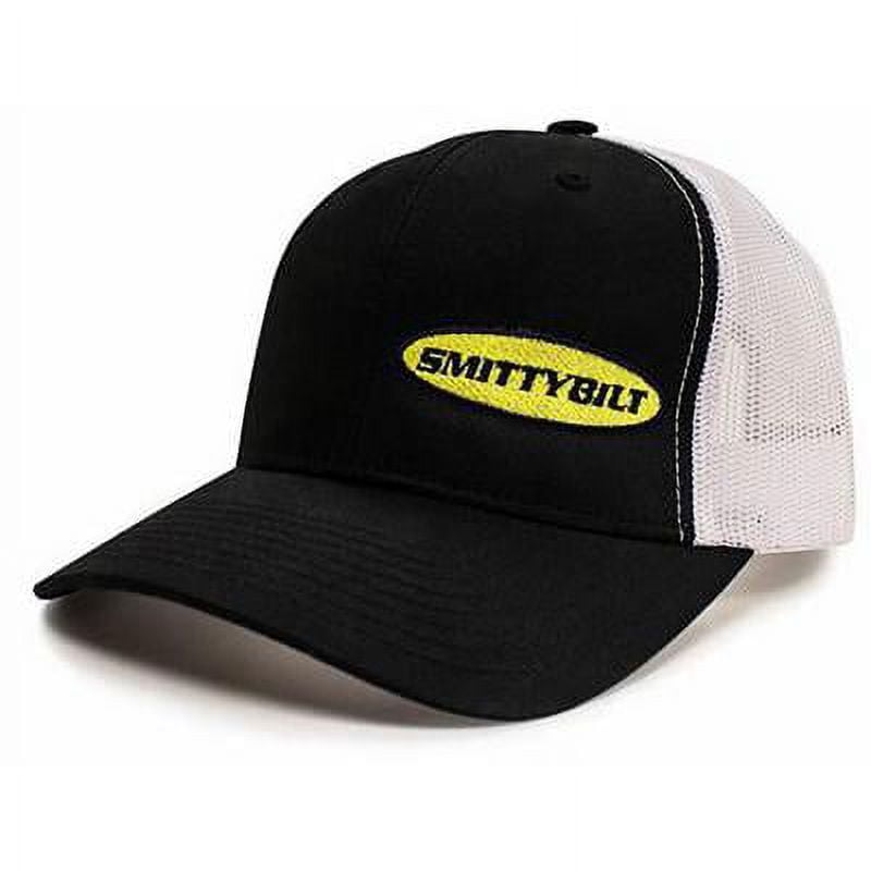 Smittybilt Logo FlexFit Trucker Hat in Black and White - MK05HT0101OS ...