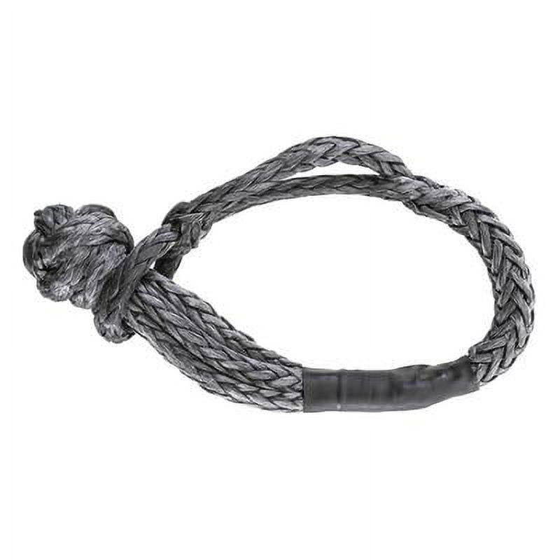 Smittybilt Power Recoil Shackle Rope (Charcoal Gray Rope) - 13051-B ...
