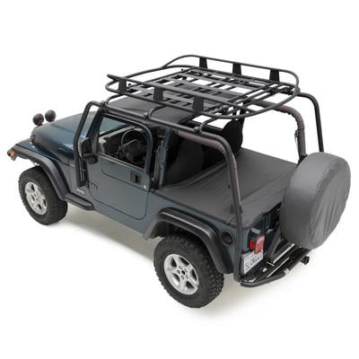 Smittybilt SRC Roof Rack Adapter Kit (Black) - DRS-6 - Walmart.com