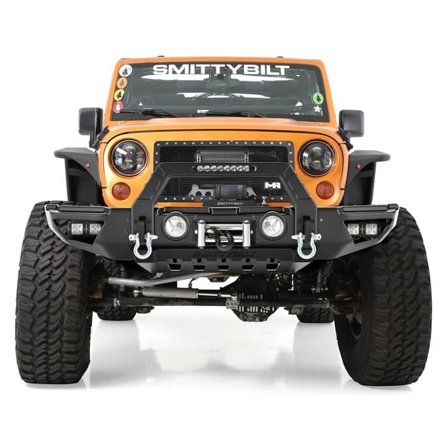 Smittybilt Wings Only Stryker Powder Coat Front Bumper Wings for 2007 ...